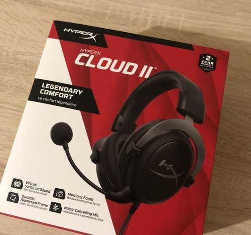 Игровые наушники HyperX Cloud II Gun Metal