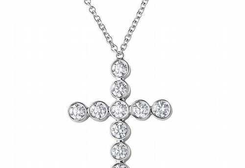 Крест Tiffany & Co Platinum & Diamond Jazz Cross