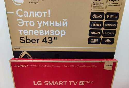 Новые телевизоры 43 55 со Смарт тв WiFi
