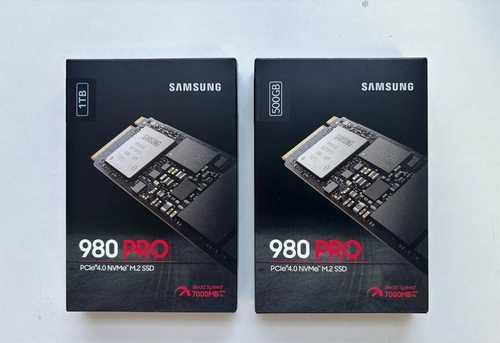 Новый SSD накопитель Samsung 980 PRO 1тб
