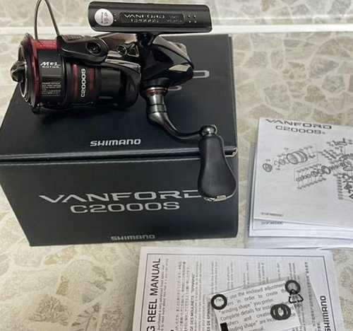 Катушка shimano c2000s vanford 2500SHG C3000 4000