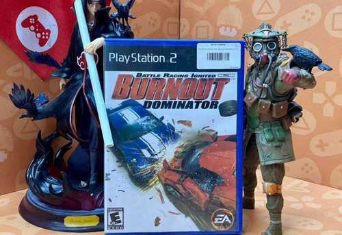 PS2 Burnout Dominator (английская версия) б/у