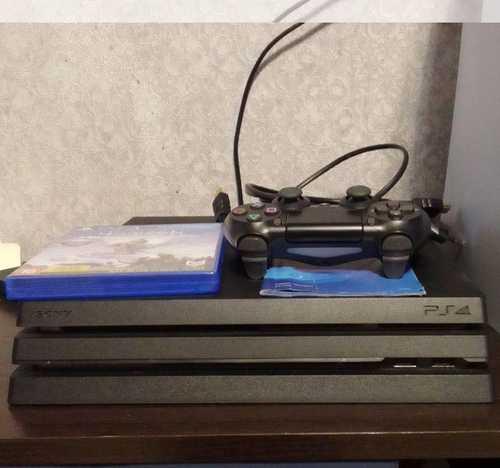 Sony playstation 4 pro   1 джойстик