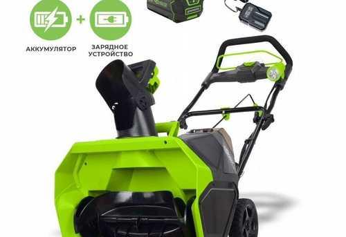 Снегоуборщик Greenworks GD40STk5