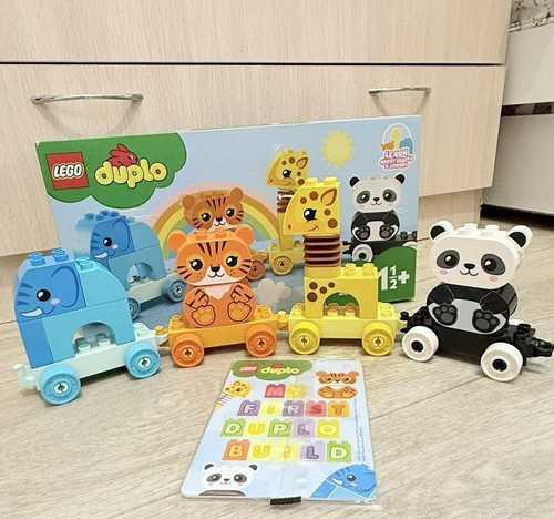 Конструктор Lego duplo поезд зверей