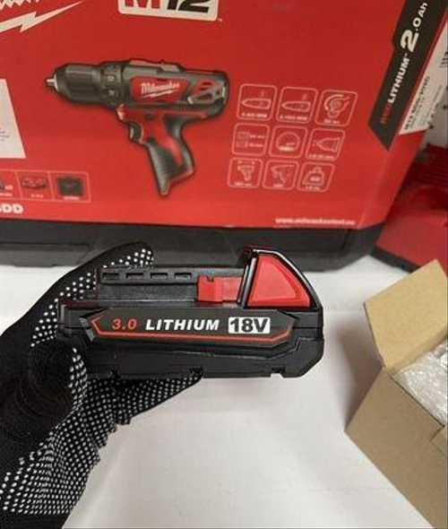 Аккумулятор Milwaukee M18 3.0 AH