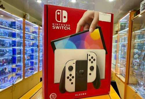Игровая приставка Nintendo Switch oled 64гб White