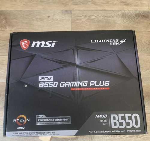 Материнская плата MSI MPG B550 gaming plus