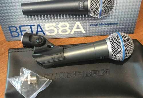 Микрофон Shure Beta 58 в идеале