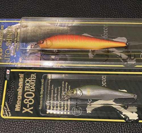 Воблеры Megabass,OSP,Gan Craft,Pontoon 21,DUO