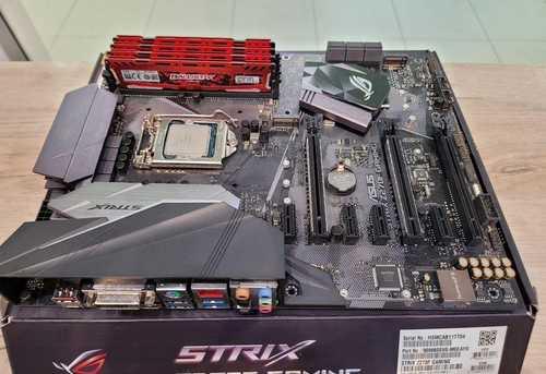 Asus ROG Strix z270f gaming i7-6700k 32Gb