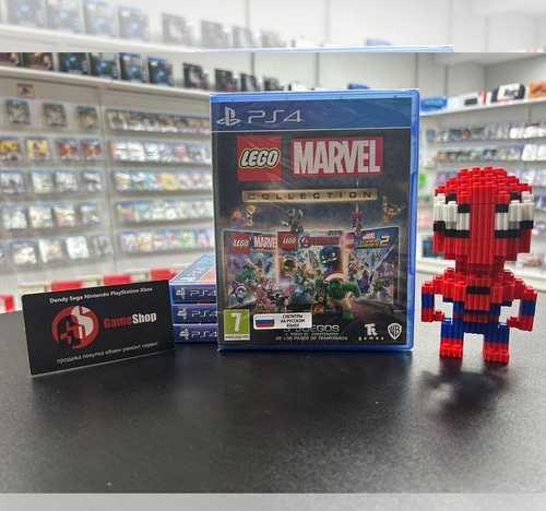 Диск lego Marvel Collection PS4