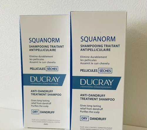 Ducray squanorm Шампунь от сухой перхоти