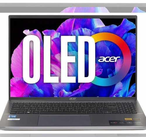 16" Ноутбук Acer Swift Go 16 SFG16-71-54BD серый