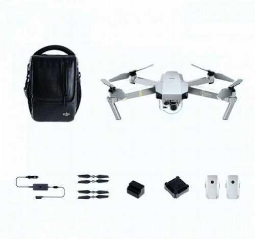 Квадрокоптер Mavic Pro Platinum Fly More Combo