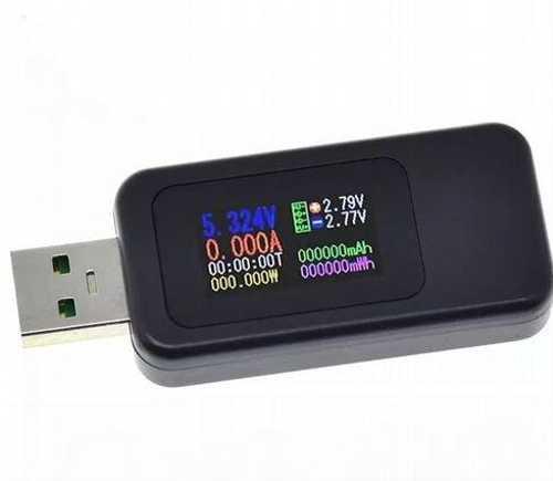 USB тестеры с дисплеем 10 в 1