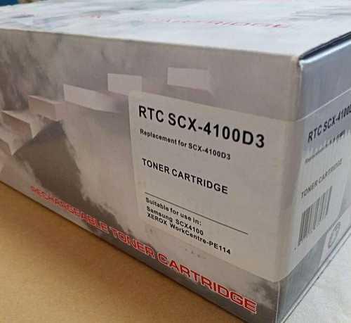 Тонер картридж RTC SCX-4100D3 для Samsung SCX4100