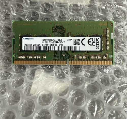 Оперативная память ddr4 8gb Samsung