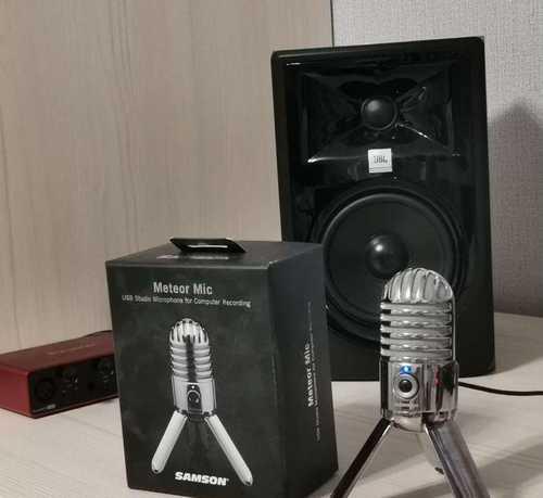 Микрофон Samson Meteor mic USB