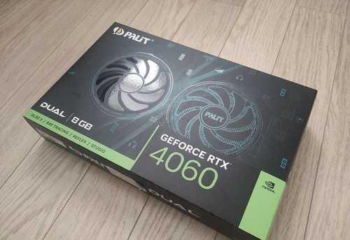 Видеокарта Palit GeForce RTX 4060 Dual