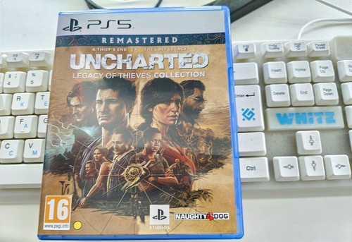 Uncharted коллекция ps5 русская версия