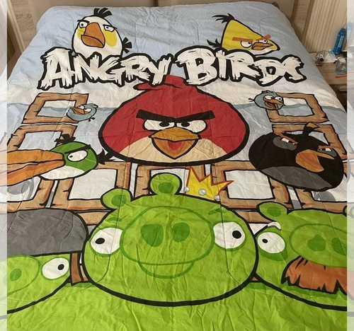 Постельный комплект angry birds