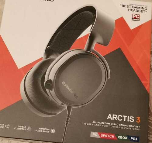 Игровая гарнитура steelseries arctic 3