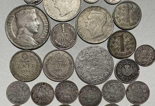 Серебряные монеты 5 Лат 3/4 рубля 1840 года марка