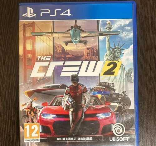 The crew 2 ps4 диск