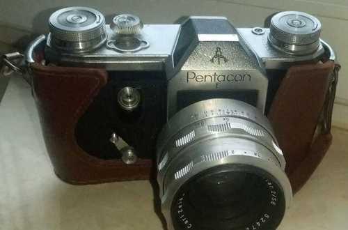 Пленочный зеркальный фотоаппарат Pentacon F СССР