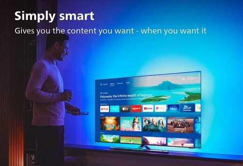 Новые Philips 48oled807 Ultra HD 4K Android TV