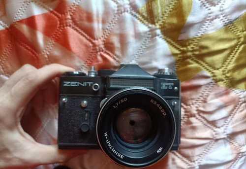 Плёночный фотоаппарат zenit et