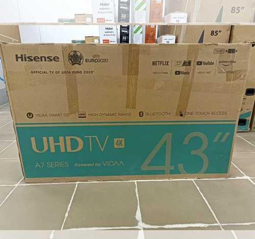 SMART TV 4K Телевизор Hisense 43 дюйма