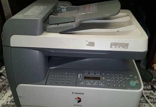 Принтер сканер копир лазерный Canon IR1024i