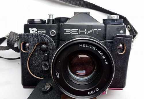 Плёночный фотоаппаратзенит 12сд, об. Helios-44