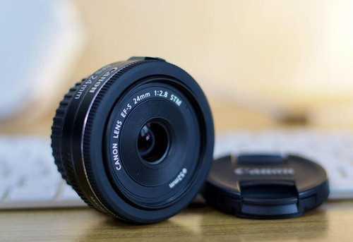 Объектив Canon EFS 24 mm f/2.8 STM