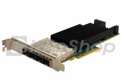 Сетевая карта 4 порта 25GBase-X (SFP28/zSFP+, Inte