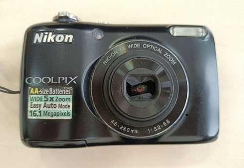 Компактный фотоаппарат nikon coolpix l26