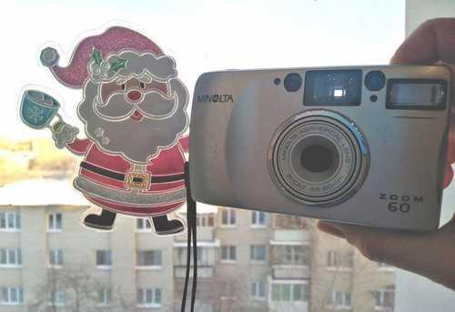 Фотоаппарат Minolta Zoom 60 + Kodak Color Plus 100