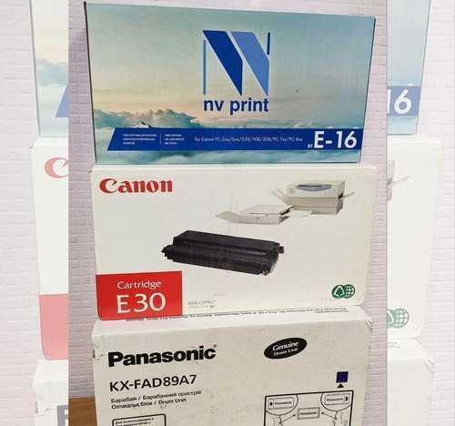 Картриджи для Canon, Panasonic