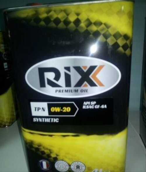 Моторное масло Rixx