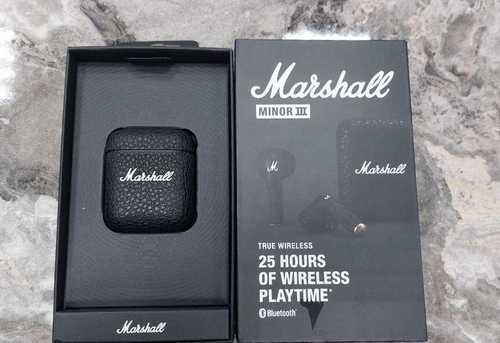 Наушники True Wireless Marshall Minor III Black