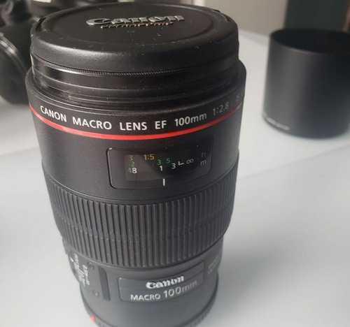 Объектив Canon EF 100mm f 2.8l macro is usm