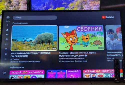 Телевизор doffler 50" SMART TV 4K