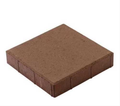 Плитка бетонная тротуарная 400х400х60 шоколадная