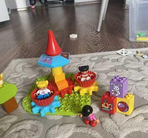 Lego duplo моя первая карусель
