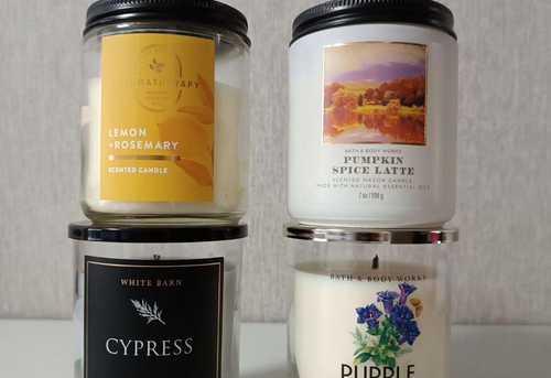 Bath and body works свечи