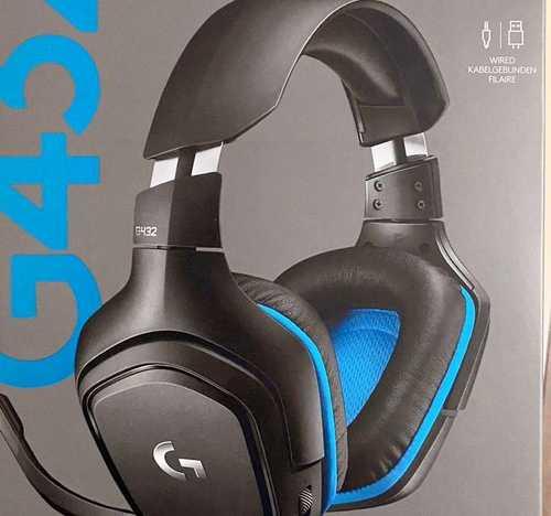 Игровые наушники Logitech g432
