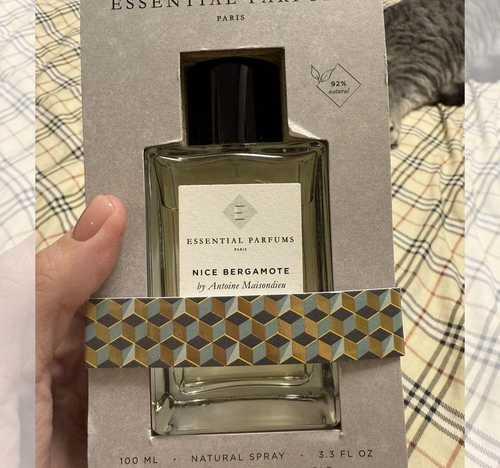 Essential parfums nice bergamote,100 мл новый ориг