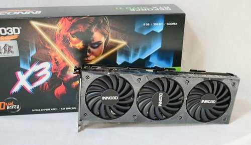 Inno3D RTX 3070Ti 8gb X3 Новая